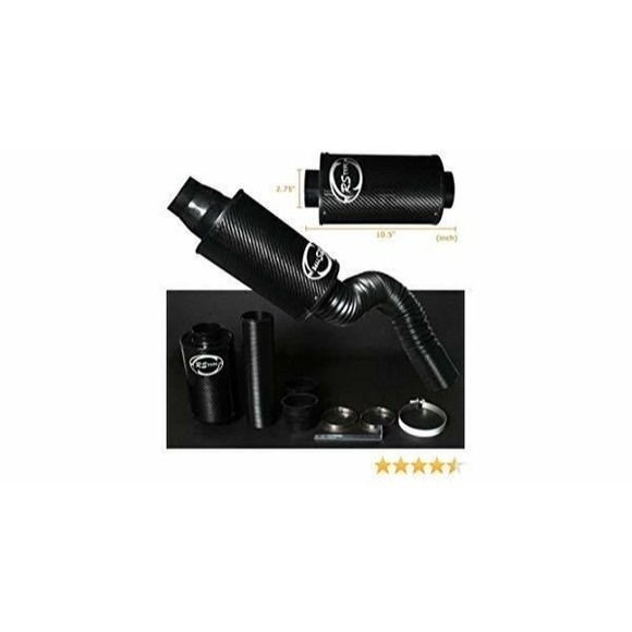 RamAir | Other | Universal Rst Carbon Fiber Ram Air Intake Box Tube ...